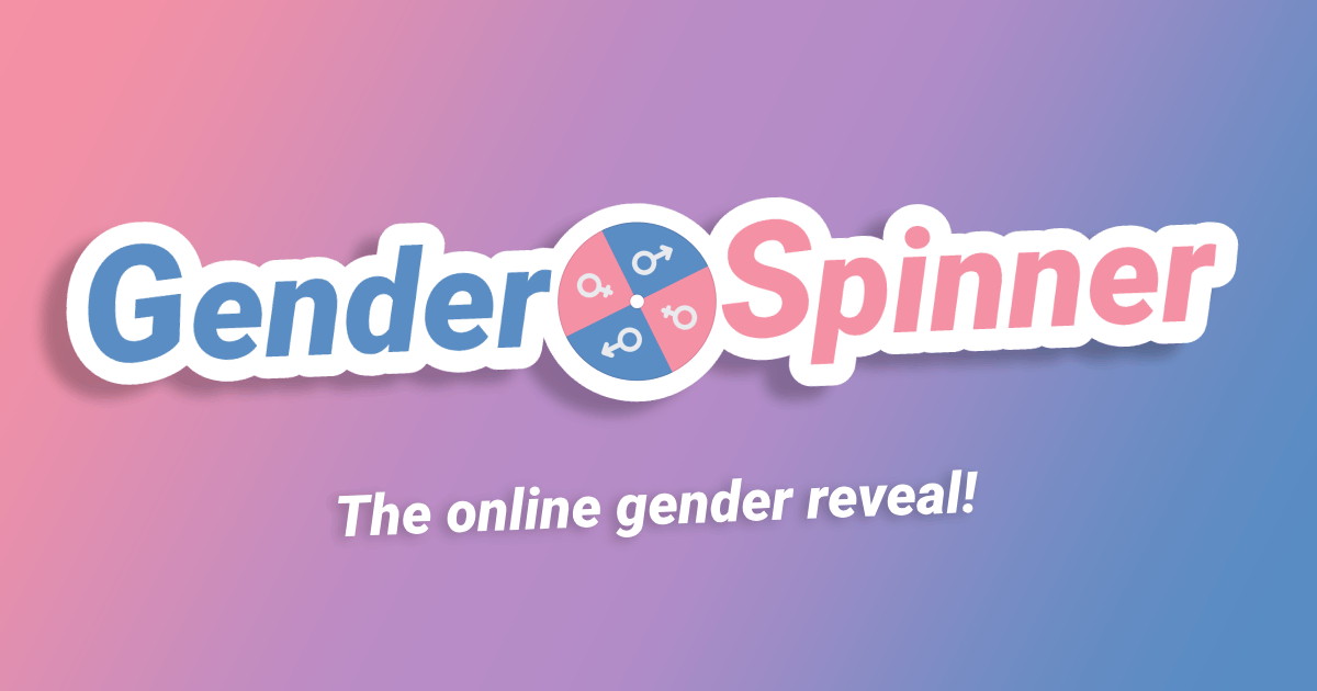 Gender-Spinner - Online Gender Reveal!